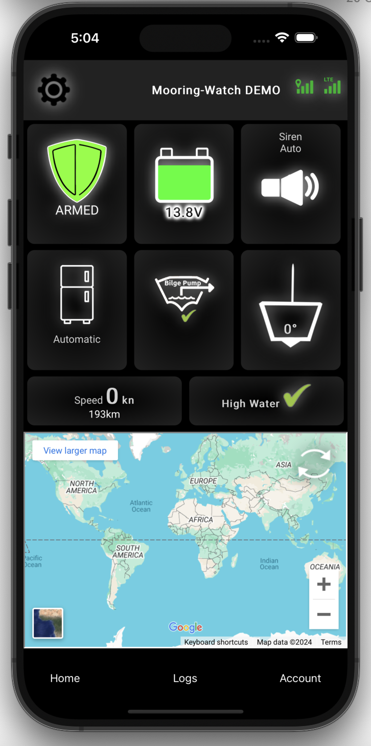 Boat alarm. Mooring watch Marine GPS alarms Made in New Zealand Marine ...